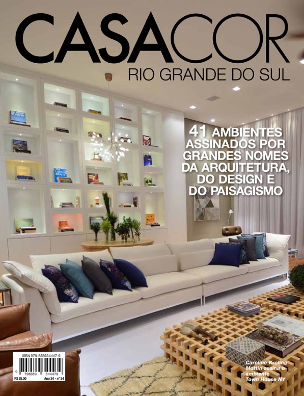 Casa Cor RS 2015 lança revista com novidades sobre a mostra