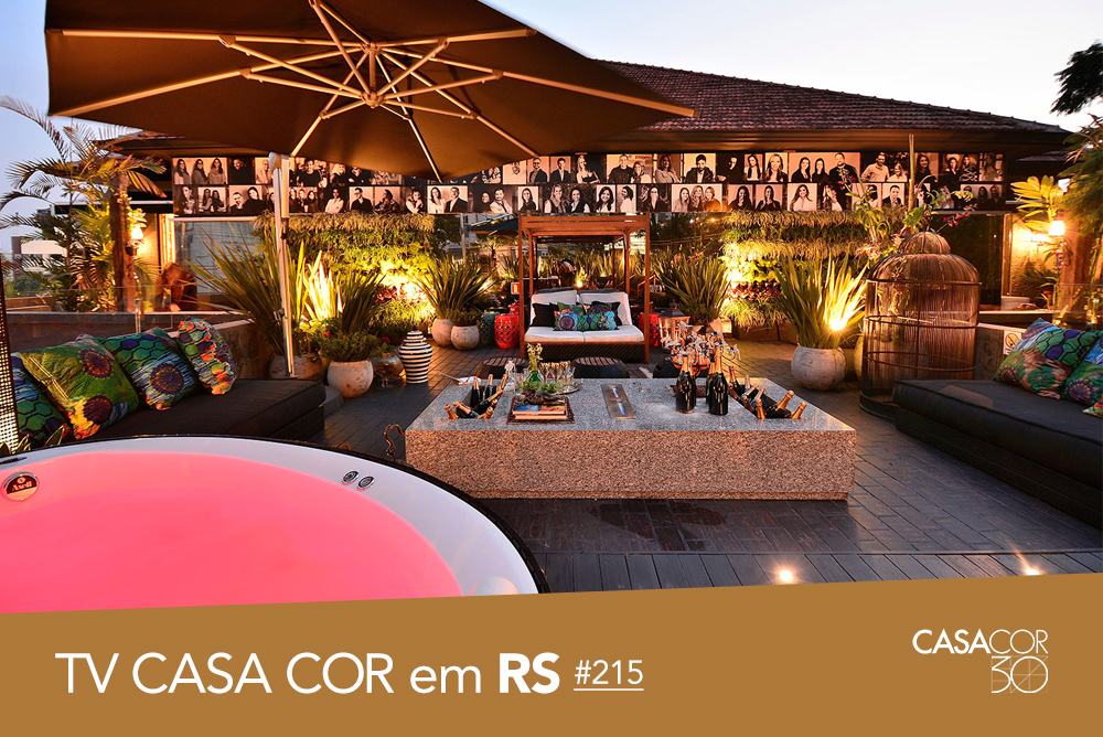 CASA COR RS 2016: Chef's Table, cozinhas e jardim no TV CASA COR ao VIVO