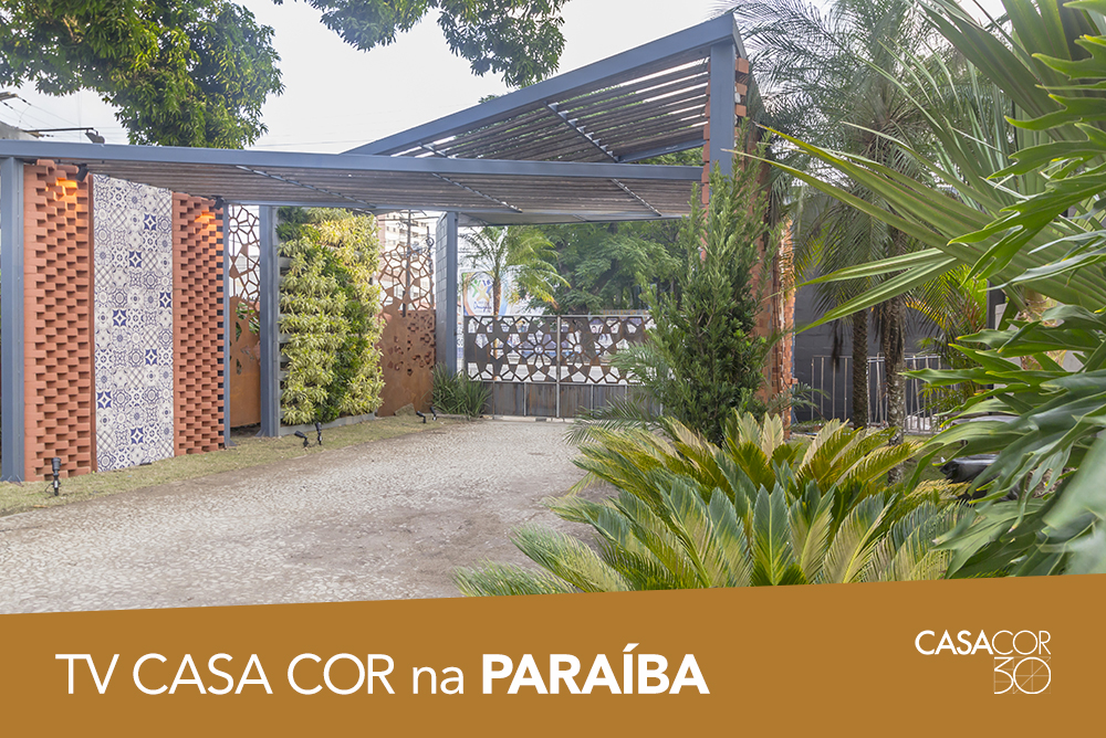 Check out the facade of the first edition of CASA COR Paraíba