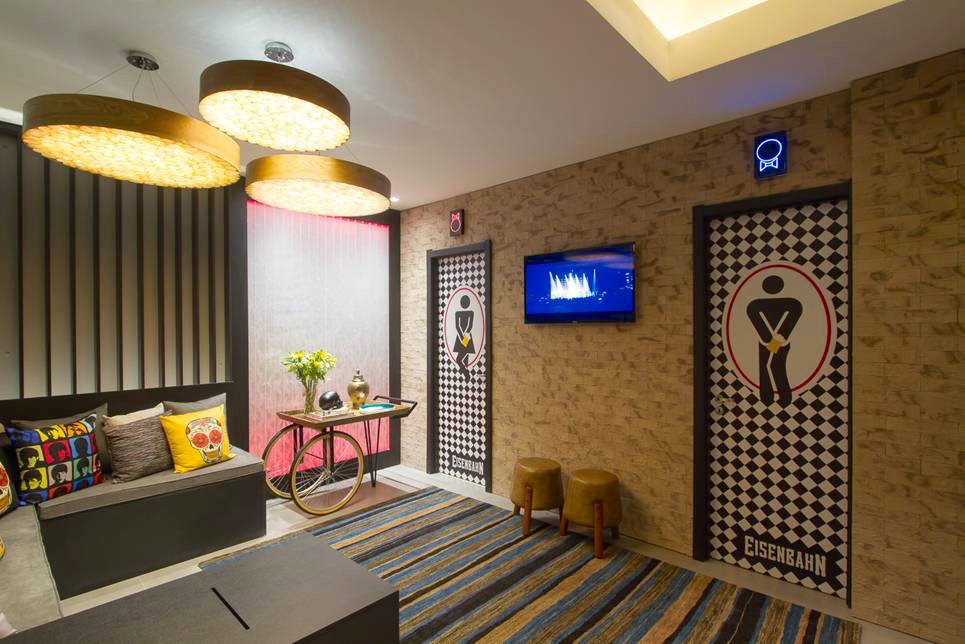 Estilo industrial no Pub da CASACOR RS 2016