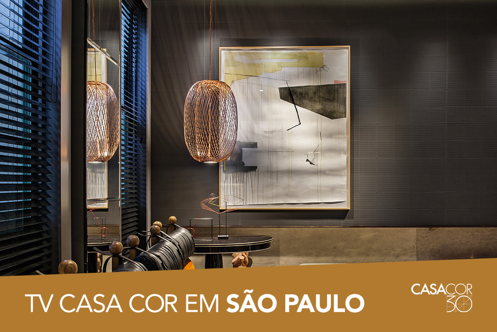 Works of art at the Barista Lounge at CASACOR SP 2016
