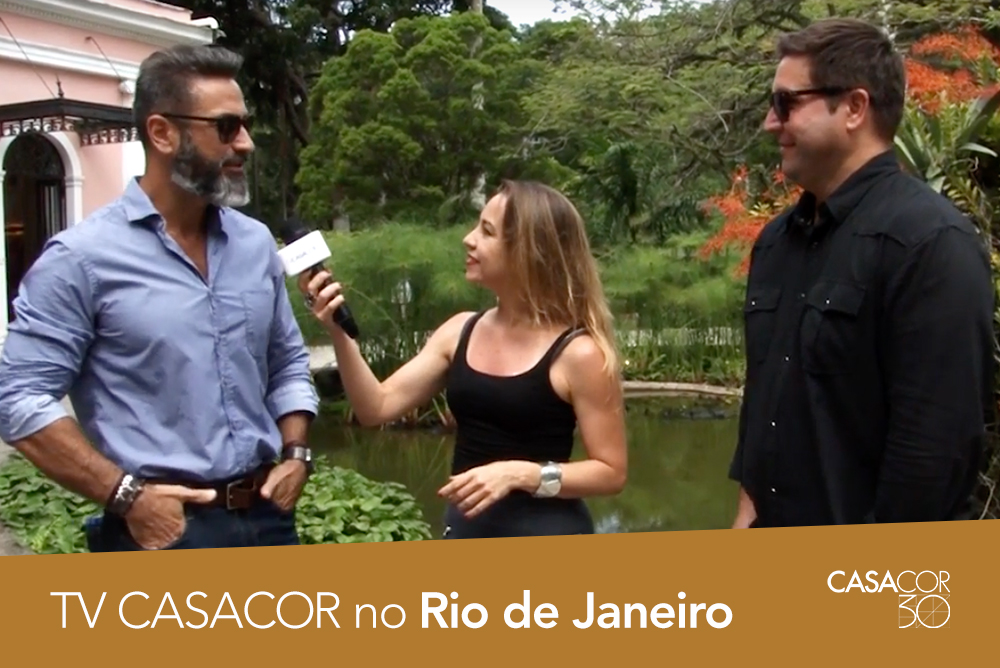 TV CASACOR entrevista os arquitetos Fabio Cardoso e Alexandre Lobo