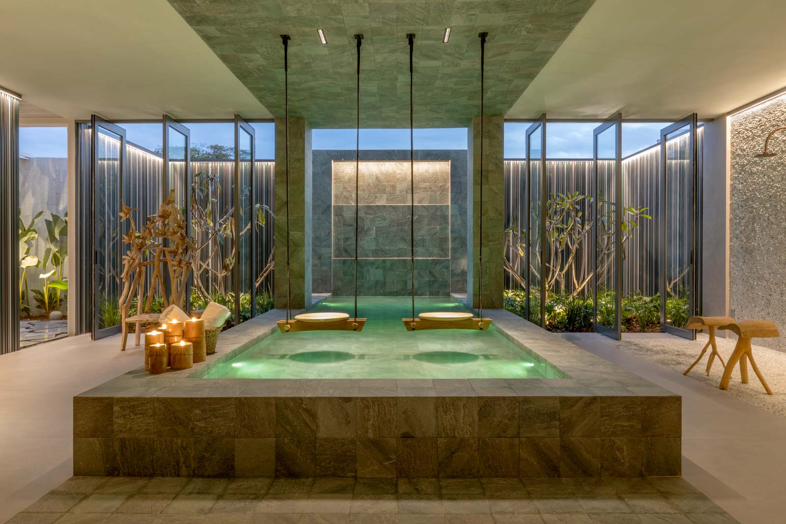 Salas de banho: 13 projetos que evocam o relaxamento