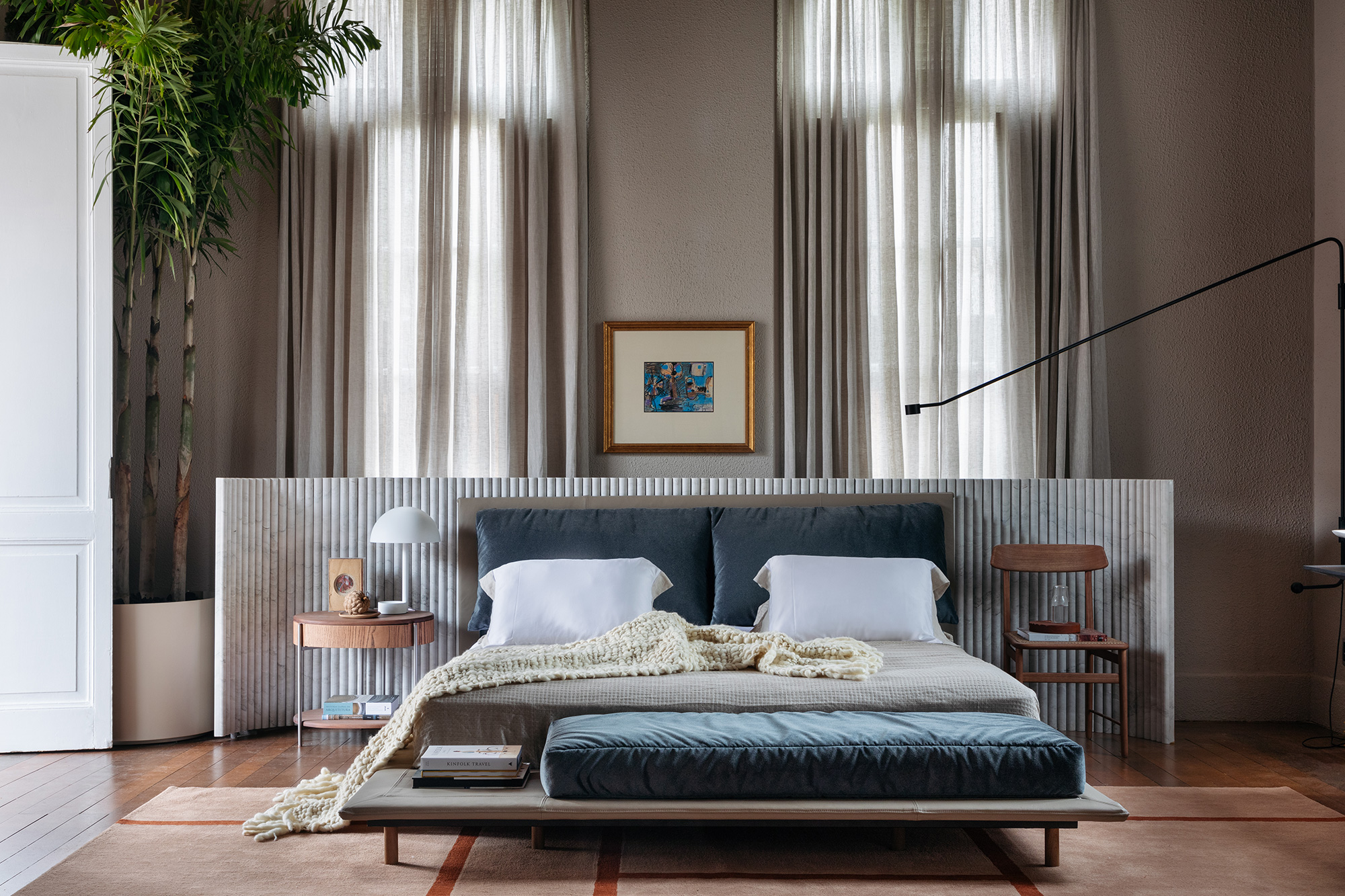 Cabeceiras: palhinha, couro e madeira são os favoritos da CASACOR!