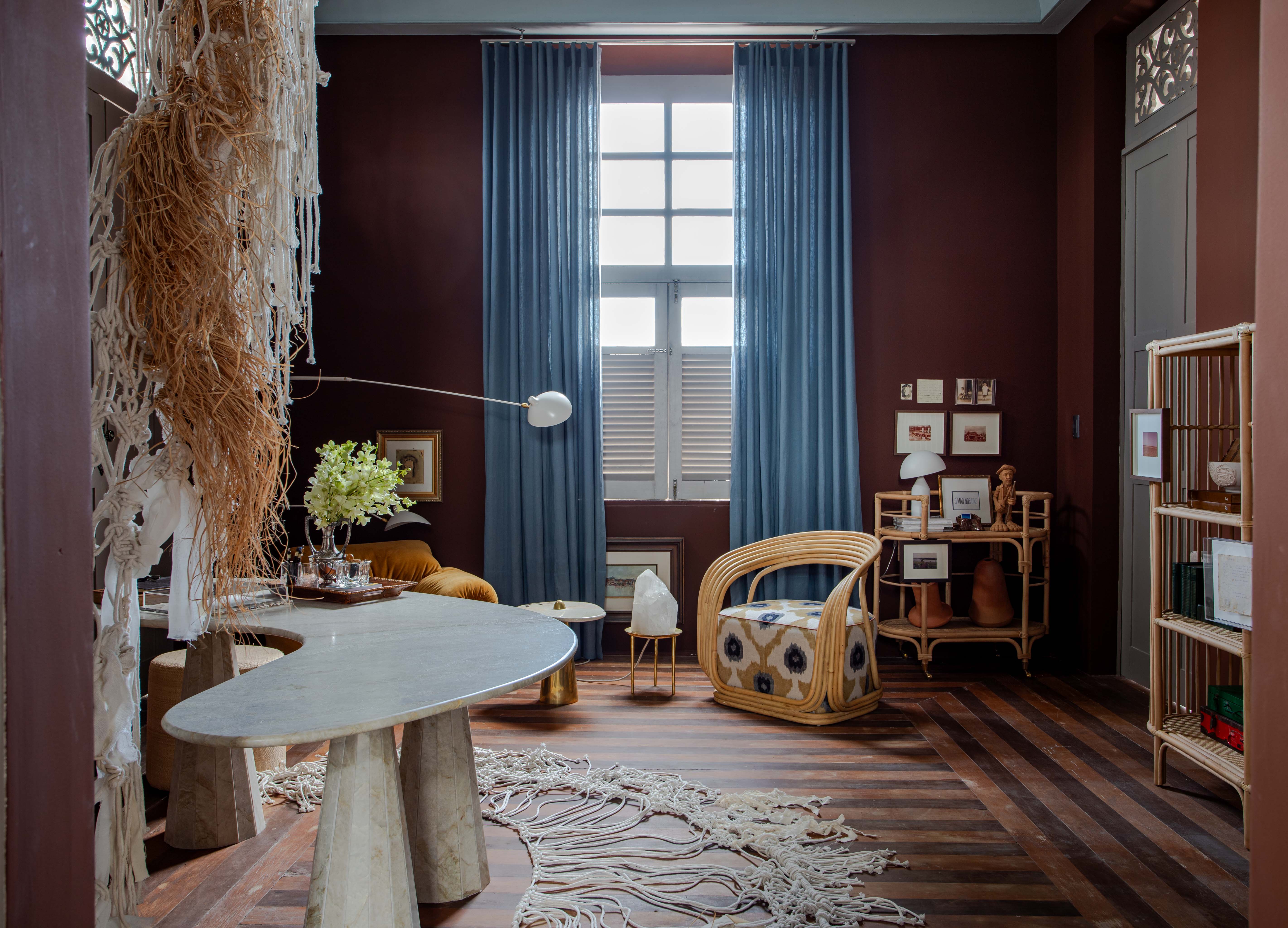 Estar Mar é um lar acolhedor que Kika Mattos imaginou para seu pai