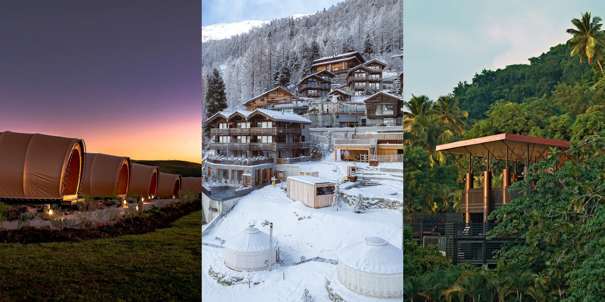 10 hotels immersed in nature that are true oases